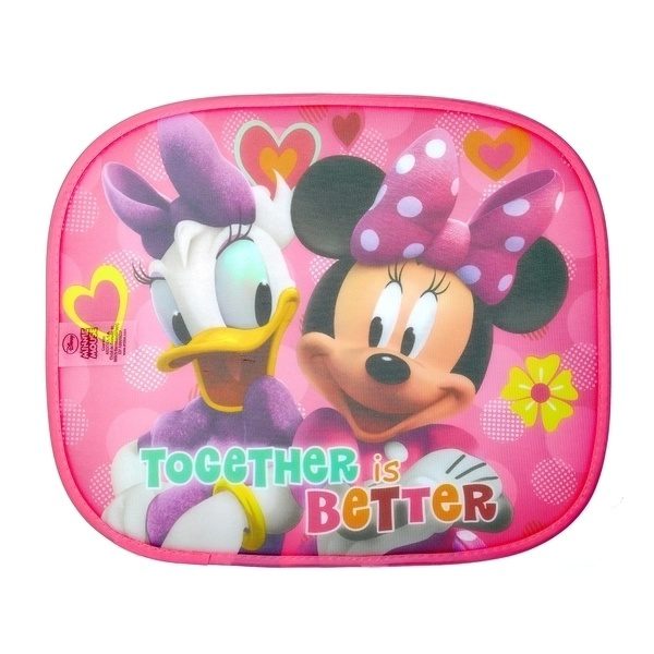 Pack 2 Tapa Sol Lateral Minnie Mouse + Poster para Colorir – SELLONE